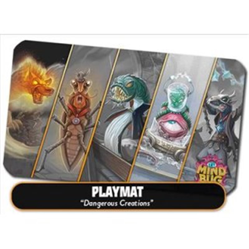 Mindbug Playmat Dangerous Creations - Games, Toys & more e.U.